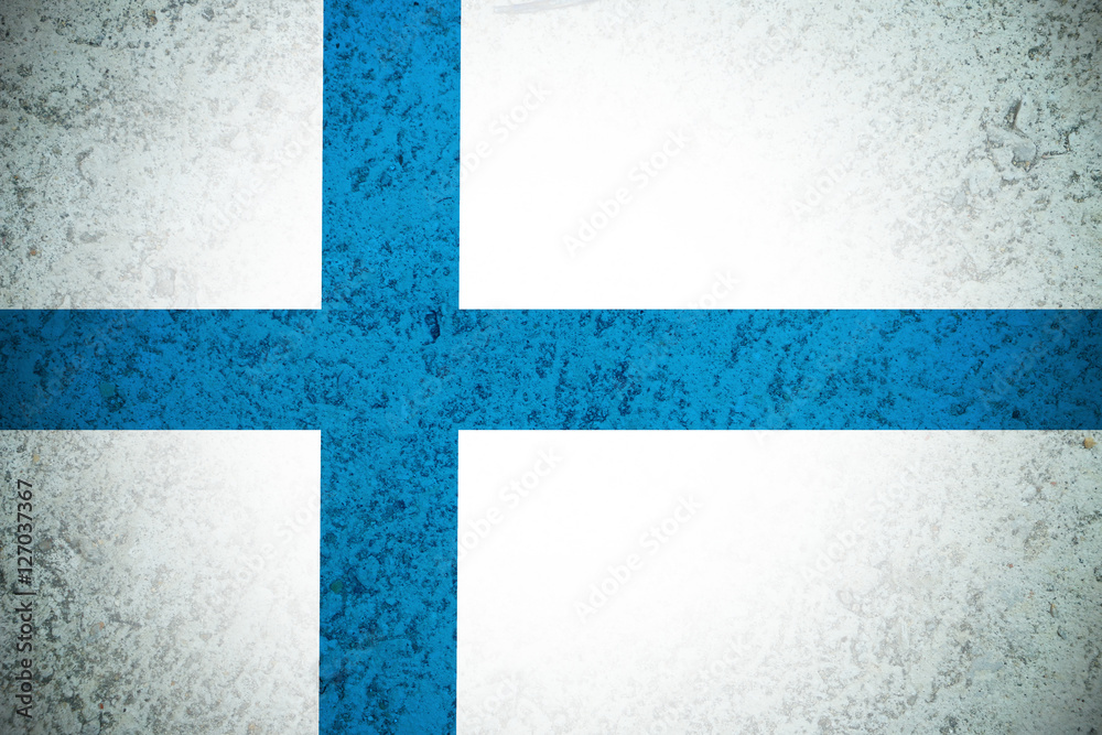 Finland flag ,Finland national flag illustration symbol. Stock ...