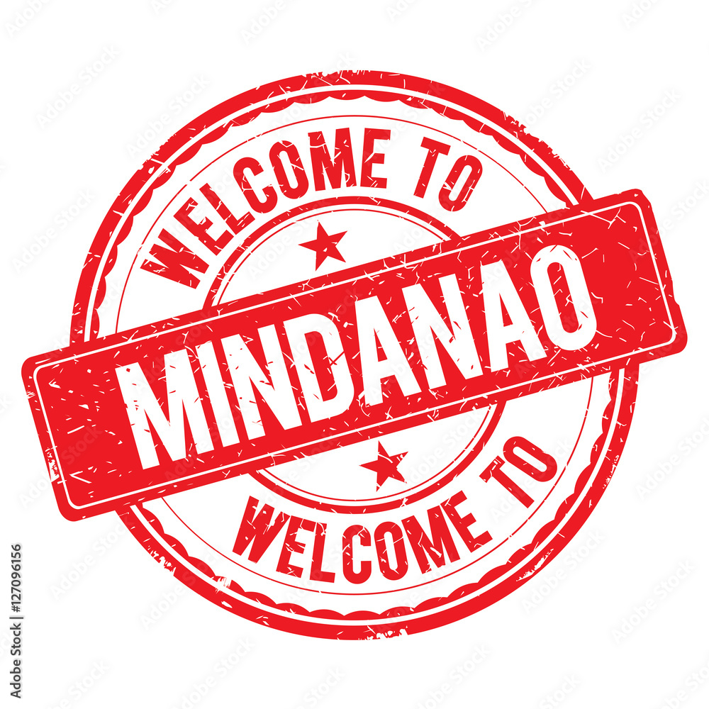 Photo & Art Print Welcome to MINDANAO Stamp., Ionut Catalin Parvu