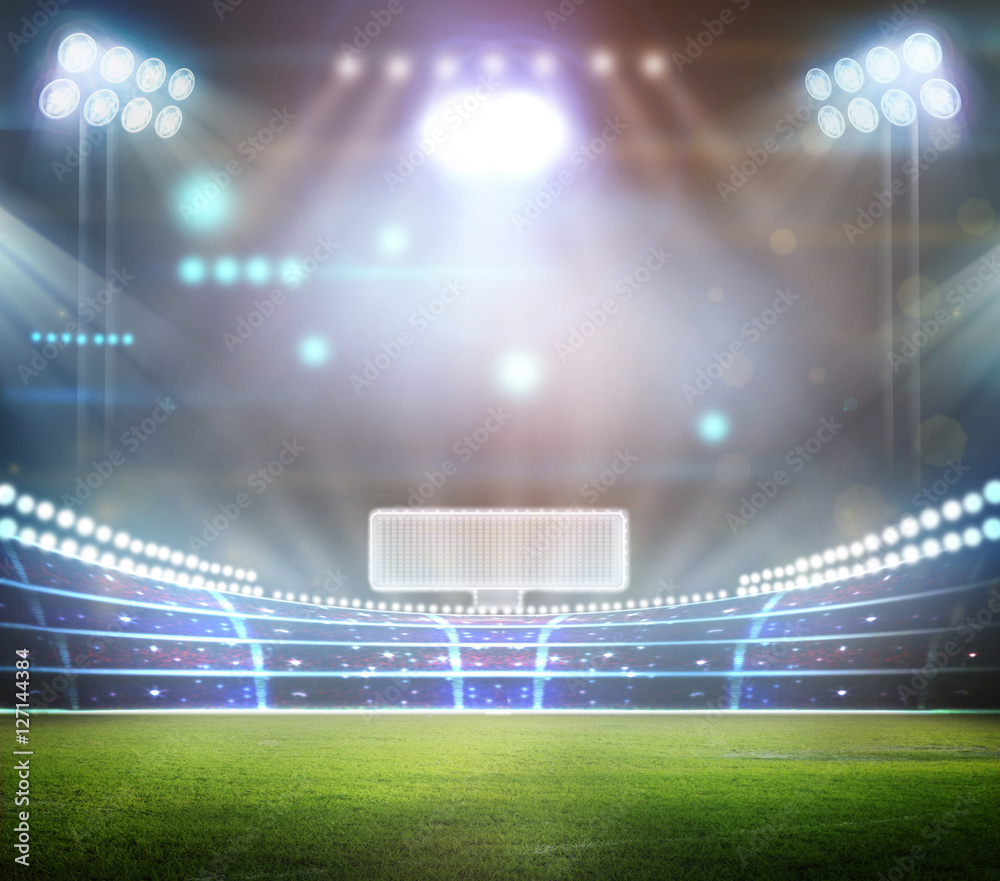 Stadium light, Stock Illustration | Adobe Stock