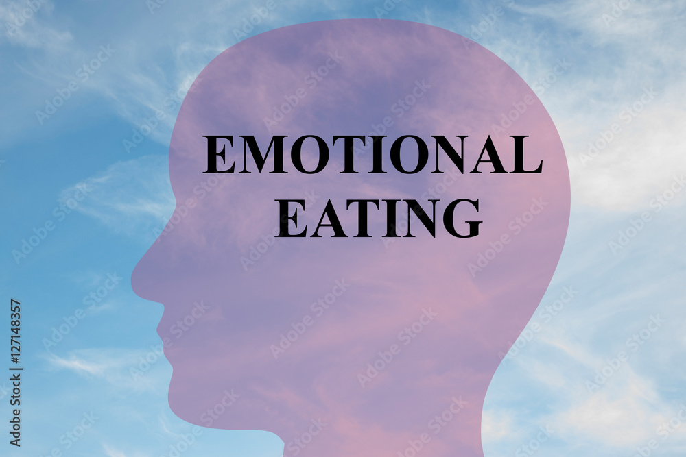 Emotional Eating concept Stock Illustration | Adobe Stock