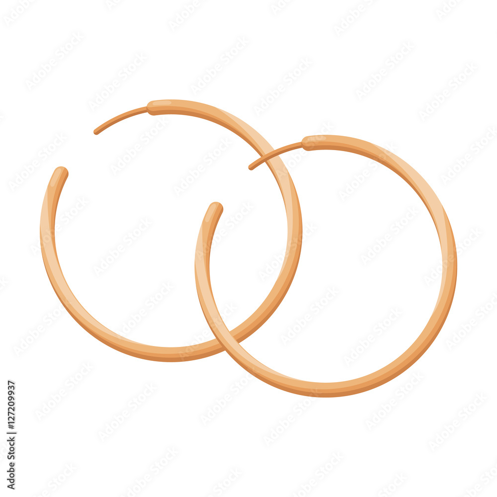 Cartoon Hoop Earrings