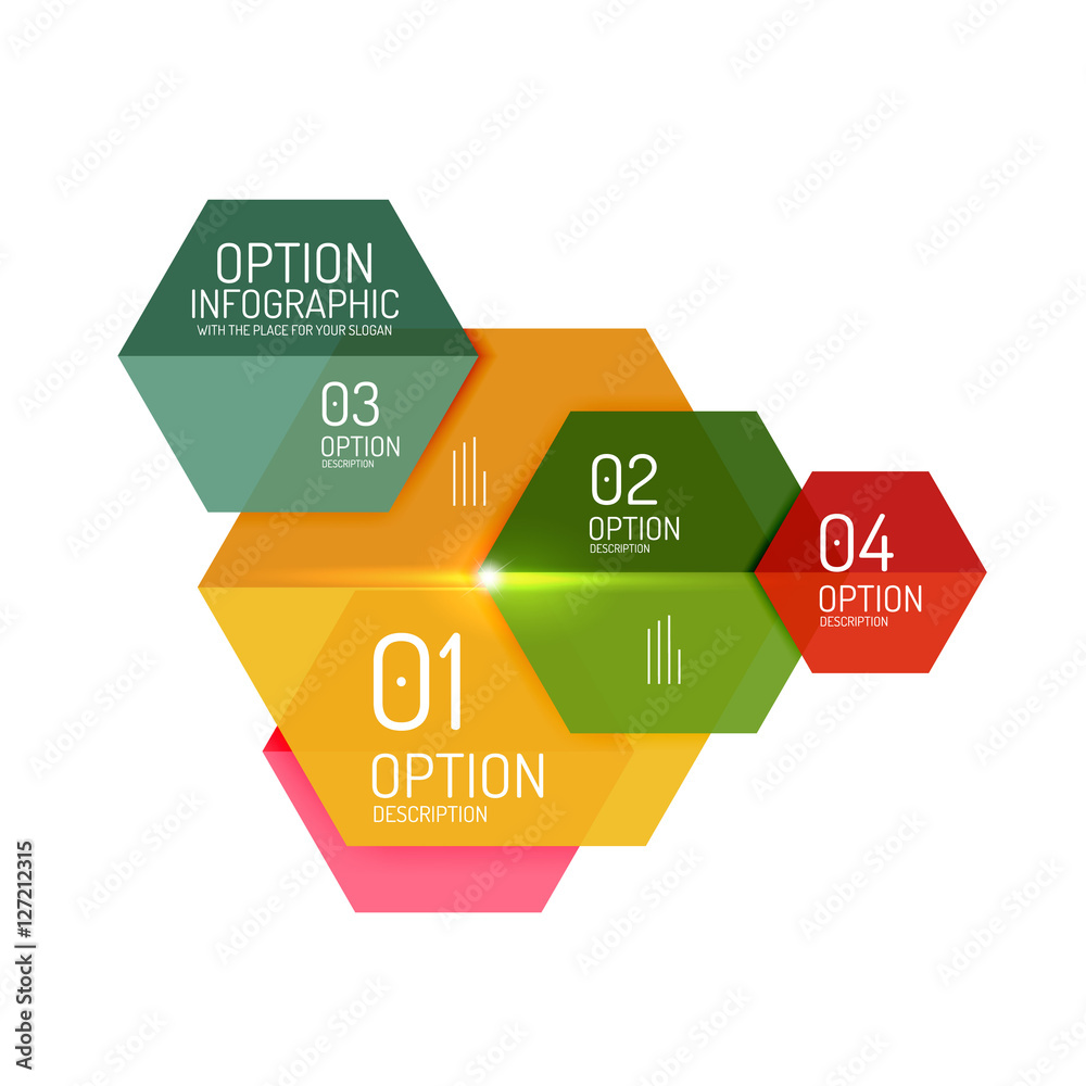 Infographic banner layouts Stock Vector | Adobe Stock