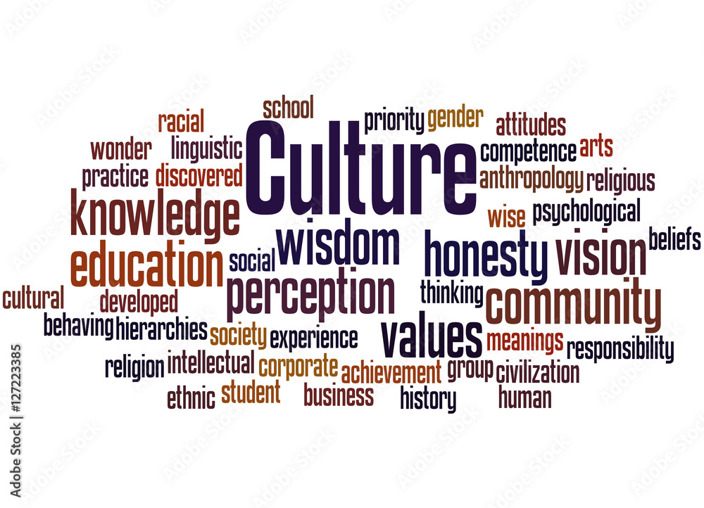 Culture, word cloud concept 2 Stock Illustration | Adobe Stock