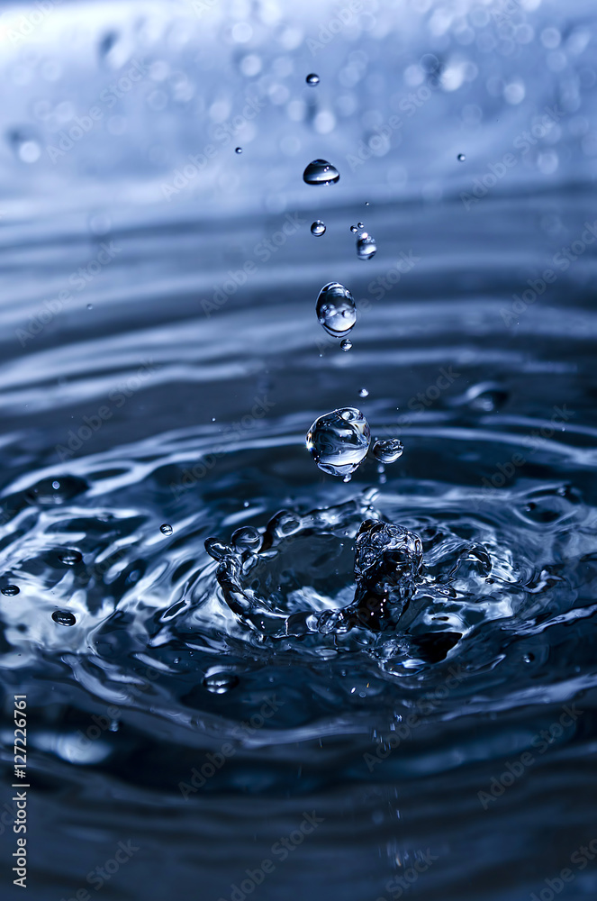 Simple Water Splash Stock Photo | Adobe Stock