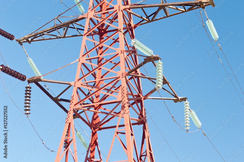 Electrical tower Stock Photo | Adobe Stock