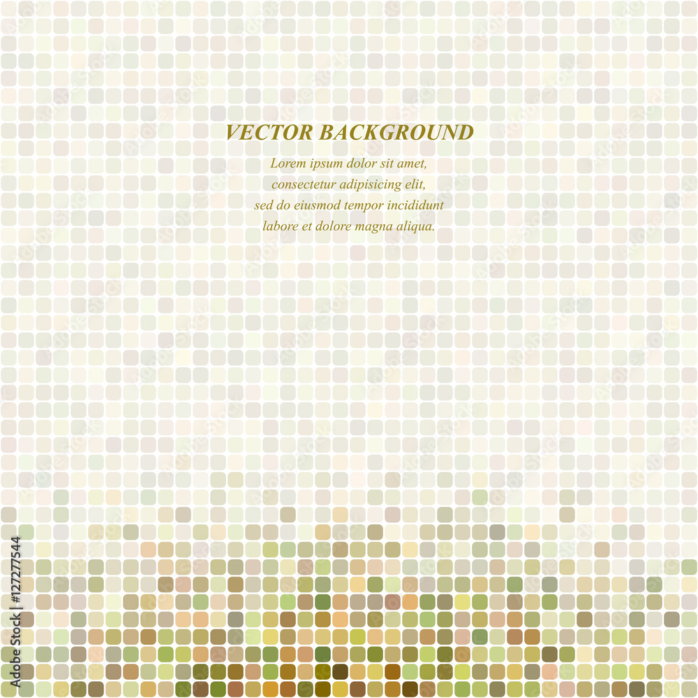 Color square mosaic background design template Stock Vector | Adobe Stock