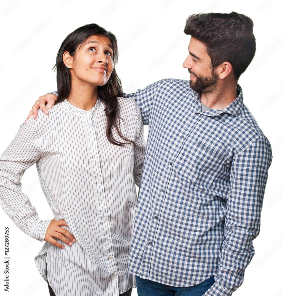 proud young couple Stock Photo | Adobe Stock
