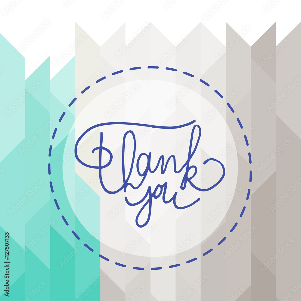 thank you sign Stock Vector | Adobe Stock