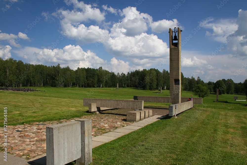 Khatyn memorial complex in Belarus Stock Photo | Adobe Stock