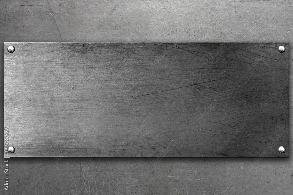Metal Plate With Rivets