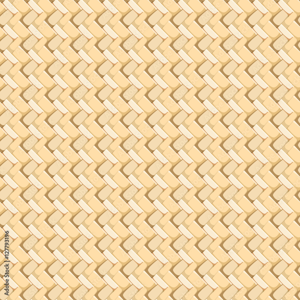 Beige natural vine color wicker texture seamless pattern Stock Vector ...
