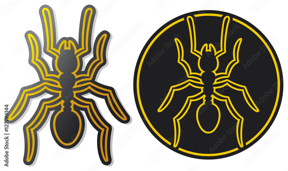 ant icon Stock Vector | Adobe Stock