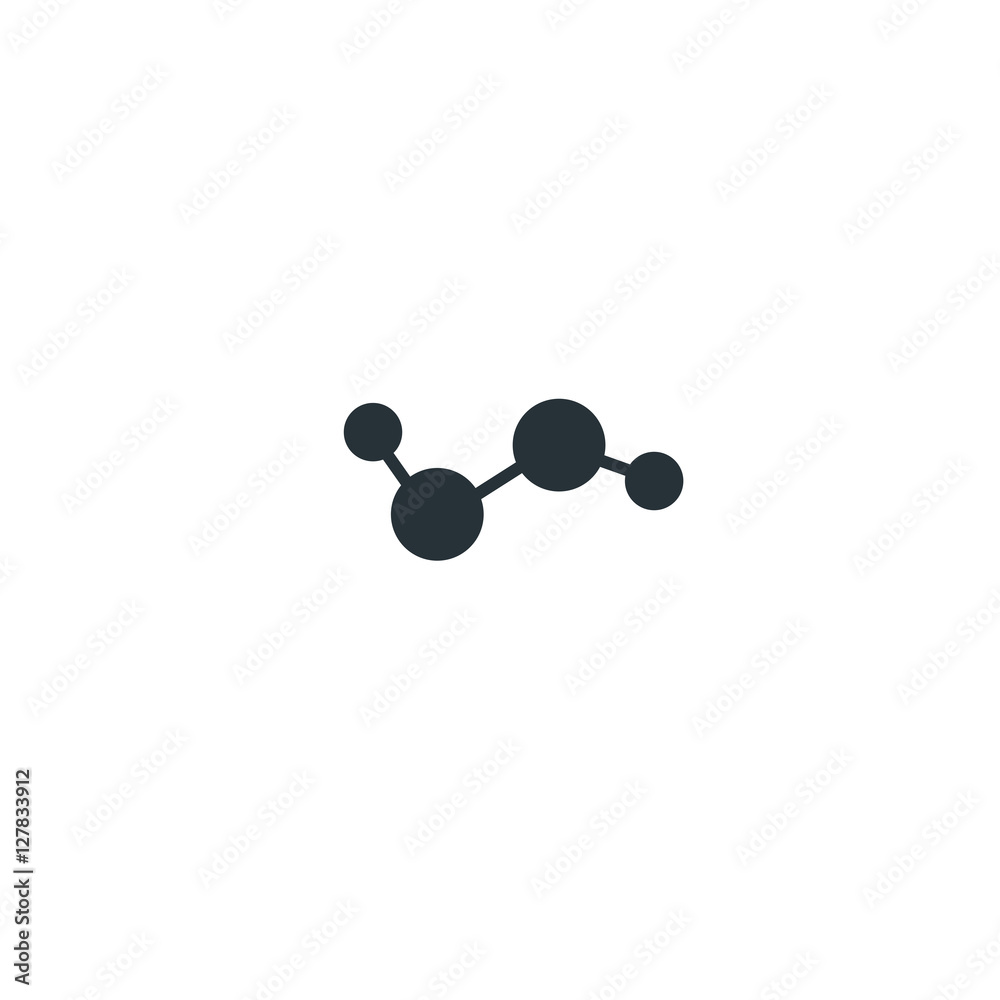 Hydrogen molecule, icon hydrogen, H2O2 hydrogen peroxide molecule Stock ...