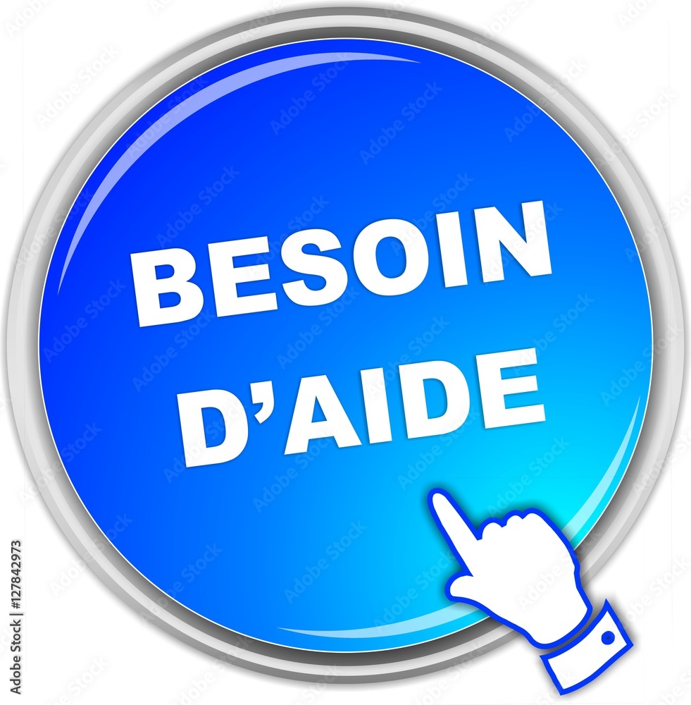 Vecteur Stock bouton besoin d'aide | Adobe Stock