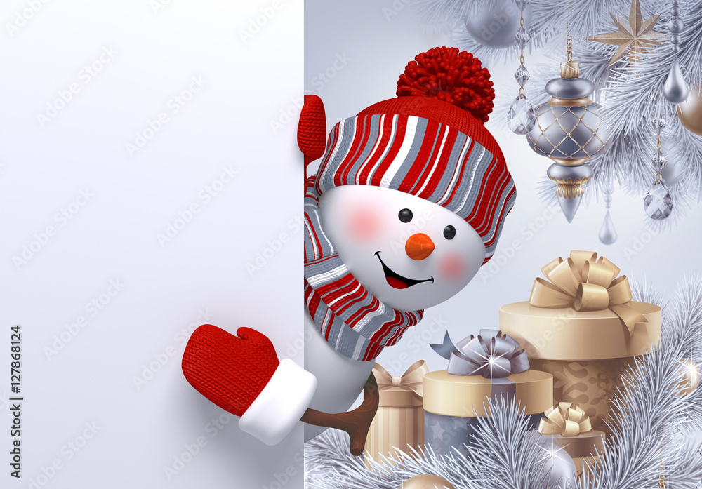 Blank Christmas Flyer Template