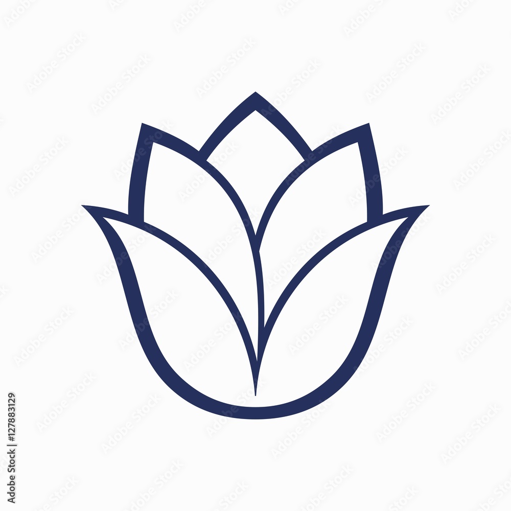 Tulip logo design, tulip vector, tuli design Stock Vector | Adobe Stock