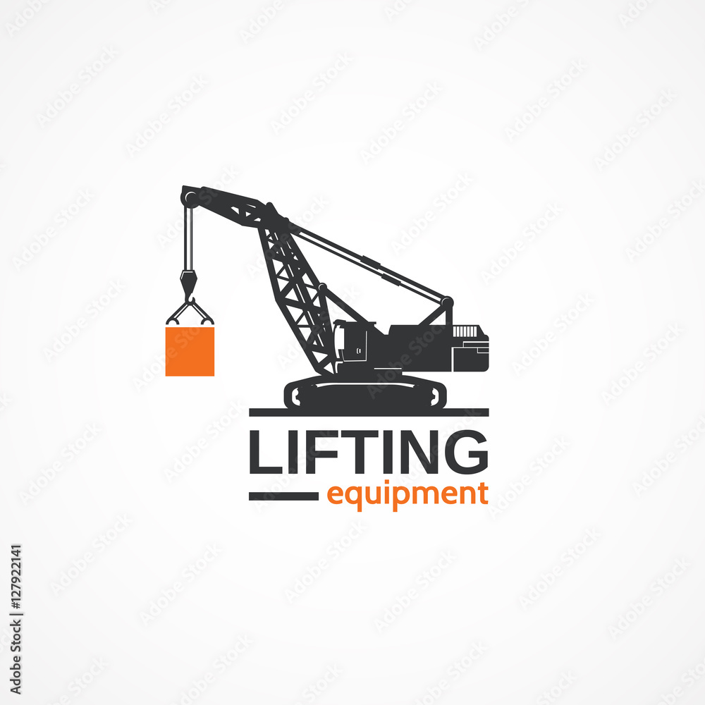 Crane logo. Stock Vector | Adobe Stock