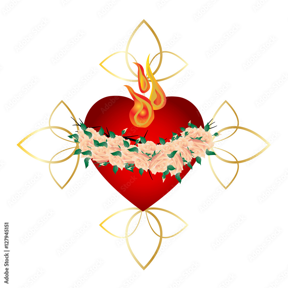 Immaculate Heart Of Mary Clipart