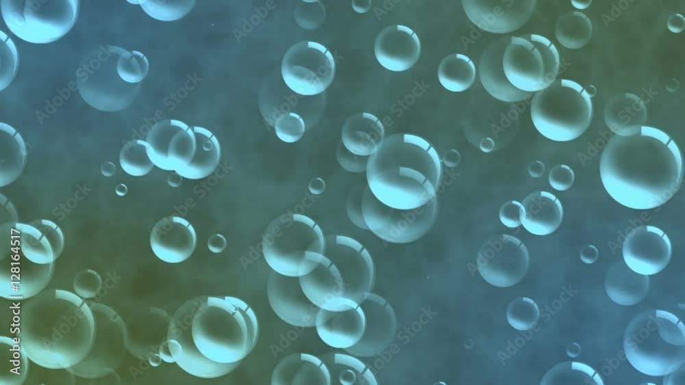 Abstract Loopable Background with nice flying bubbles Stock 비디오 | Adobe ...
