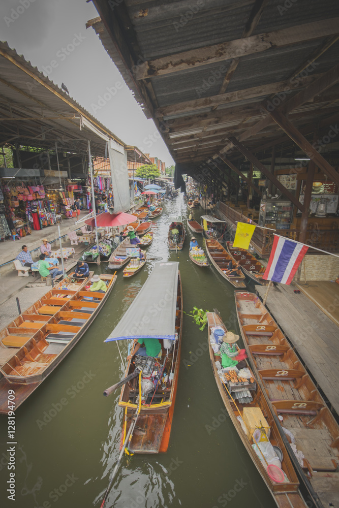 Canal (Thailand) Stock Photo | Adobe Stock