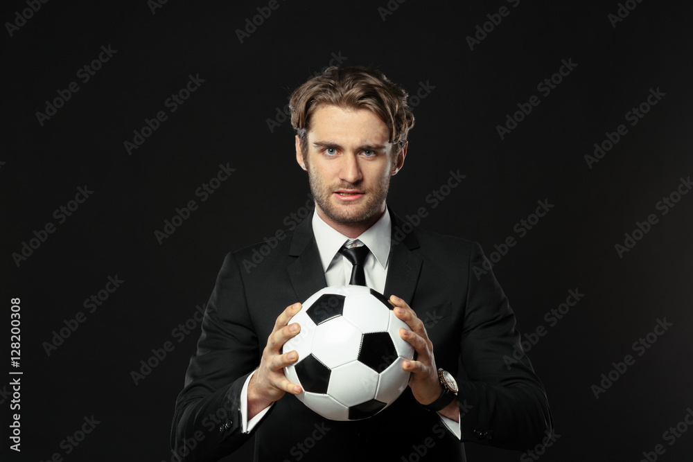Coach, Business, Sport on black background Stock Photo | Adobe Stock