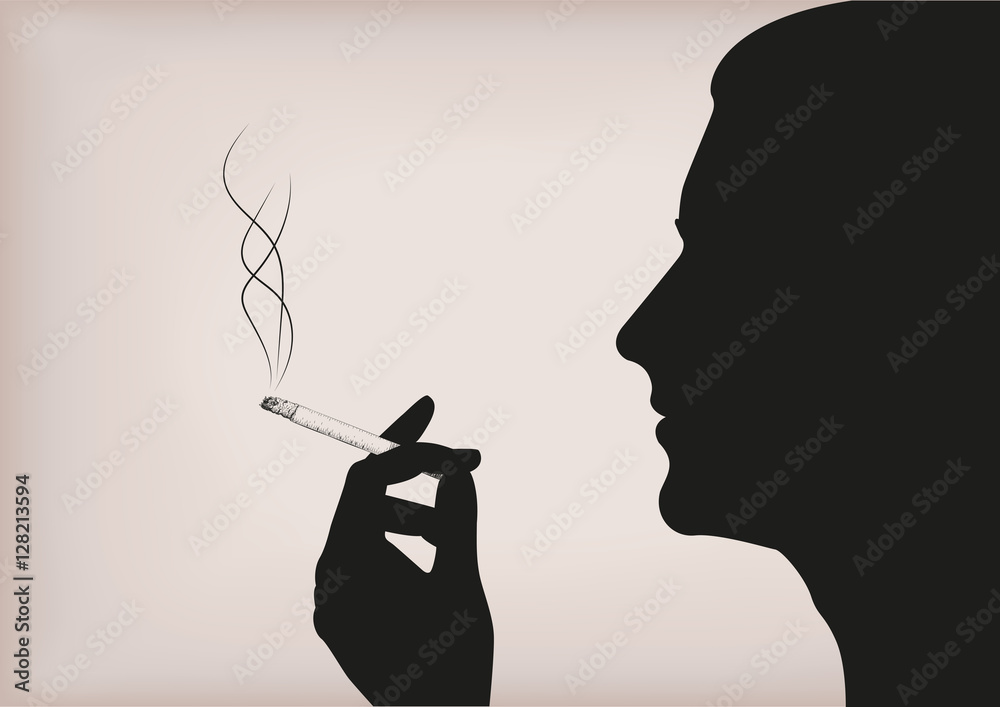 Before And After Smoking Cigarettes Face