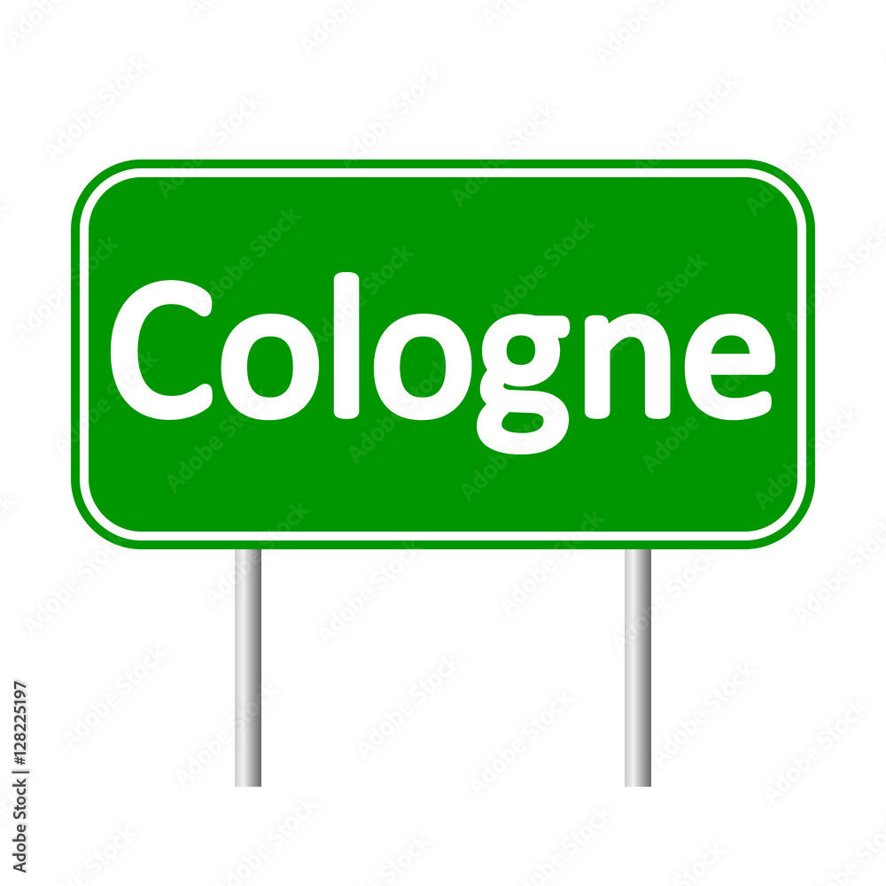 Cologne road sign. Stock Vector | Adobe Stock