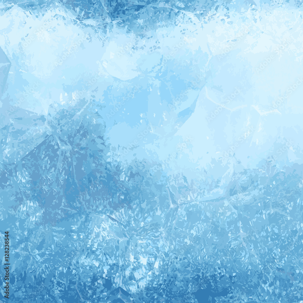 Ice texture background Stock Vector | Adobe Stock