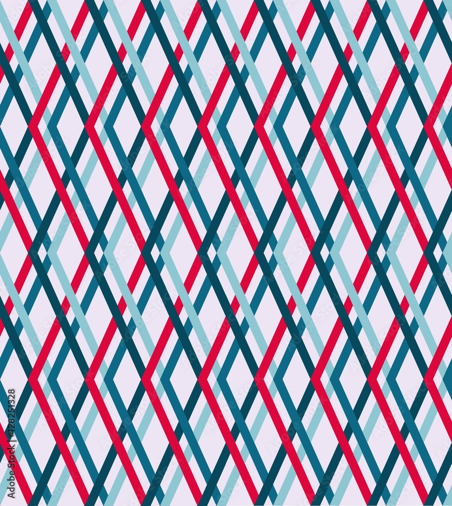 Red blue and grey checked texture, seamless vector background Stock ...