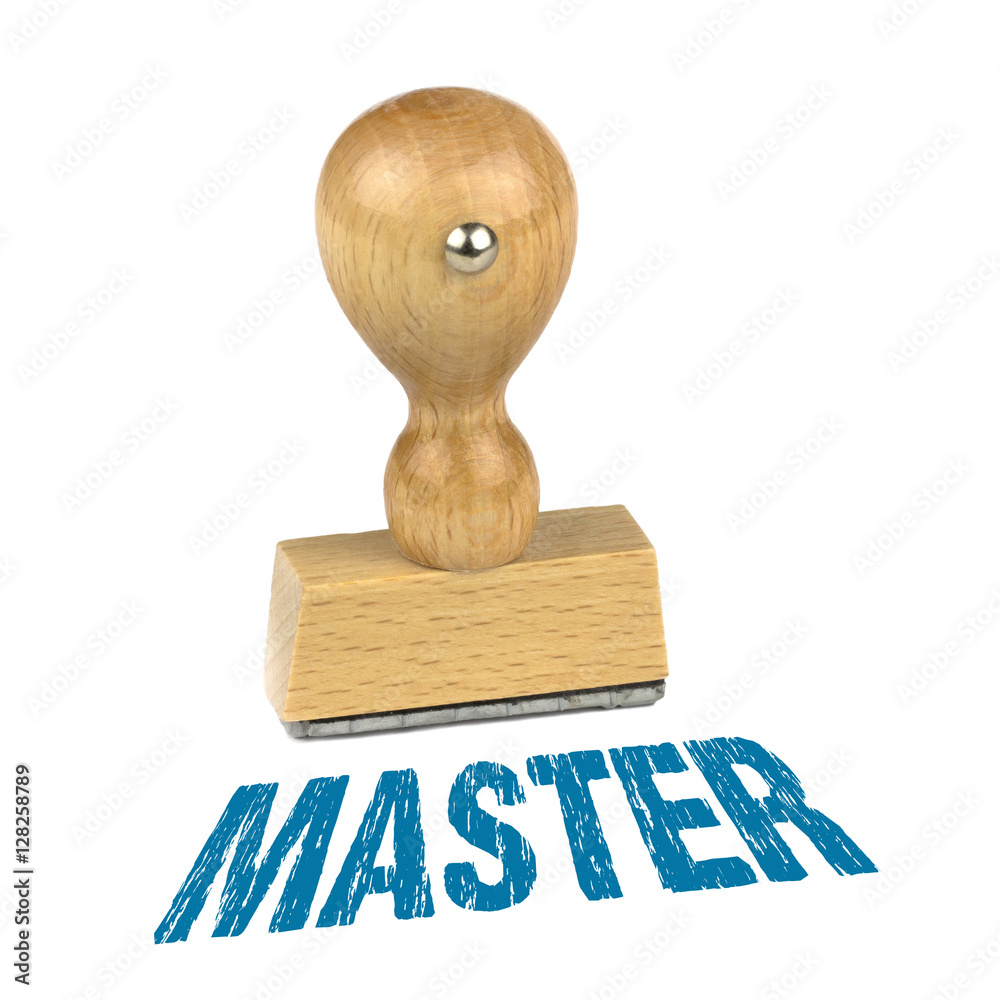 Master / Stempel Stock-Foto | Adobe Stock