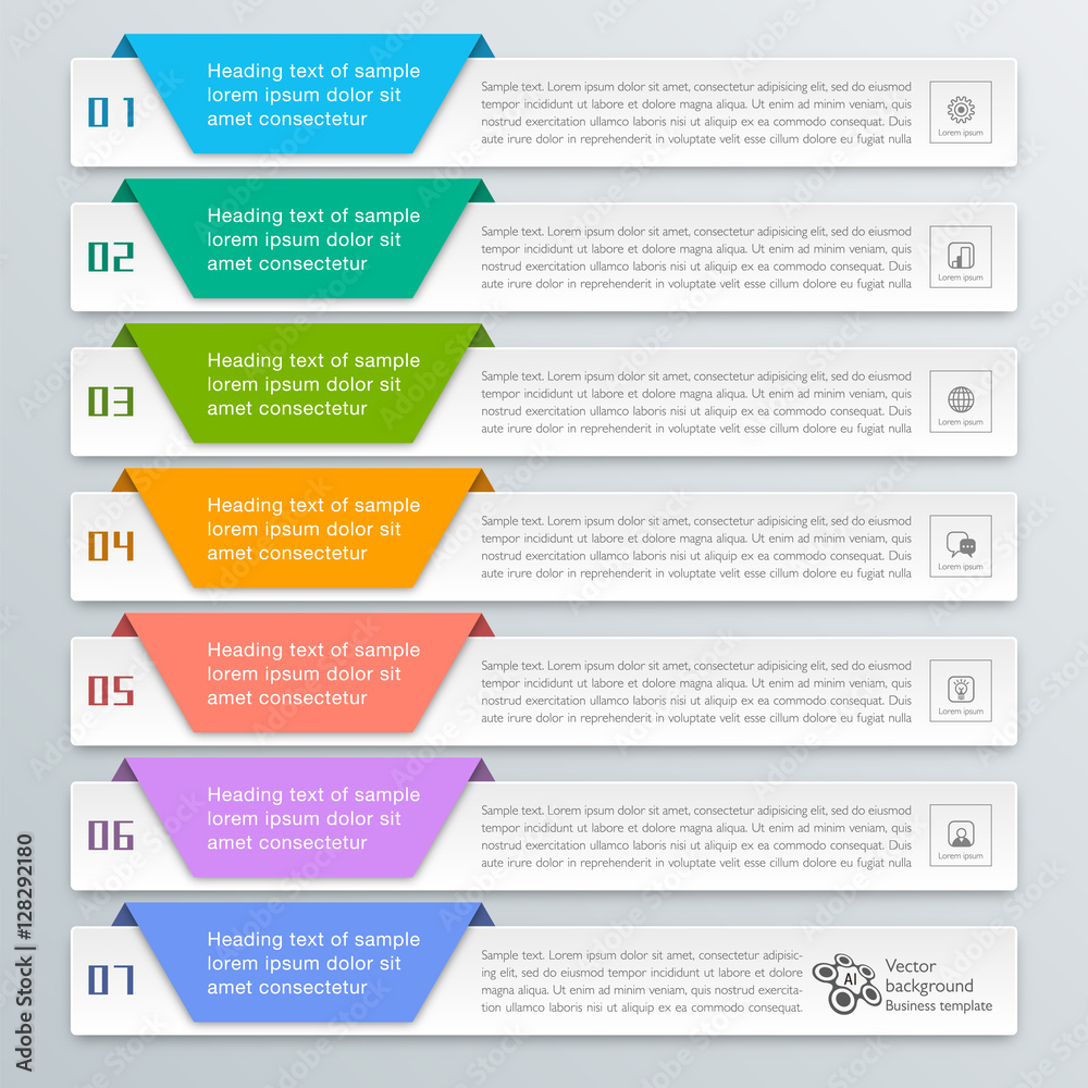 Banner and heading design #Vector graphic Stock Vector | Adobe Stock