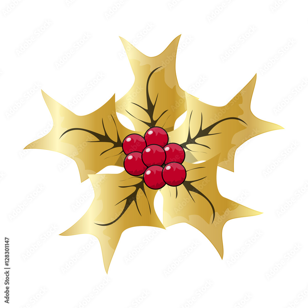 Christmas Mistletoe Cartoon