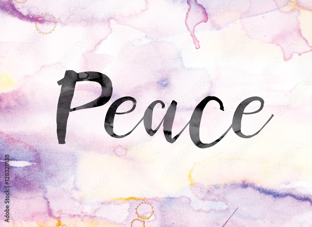 Peace Word Art