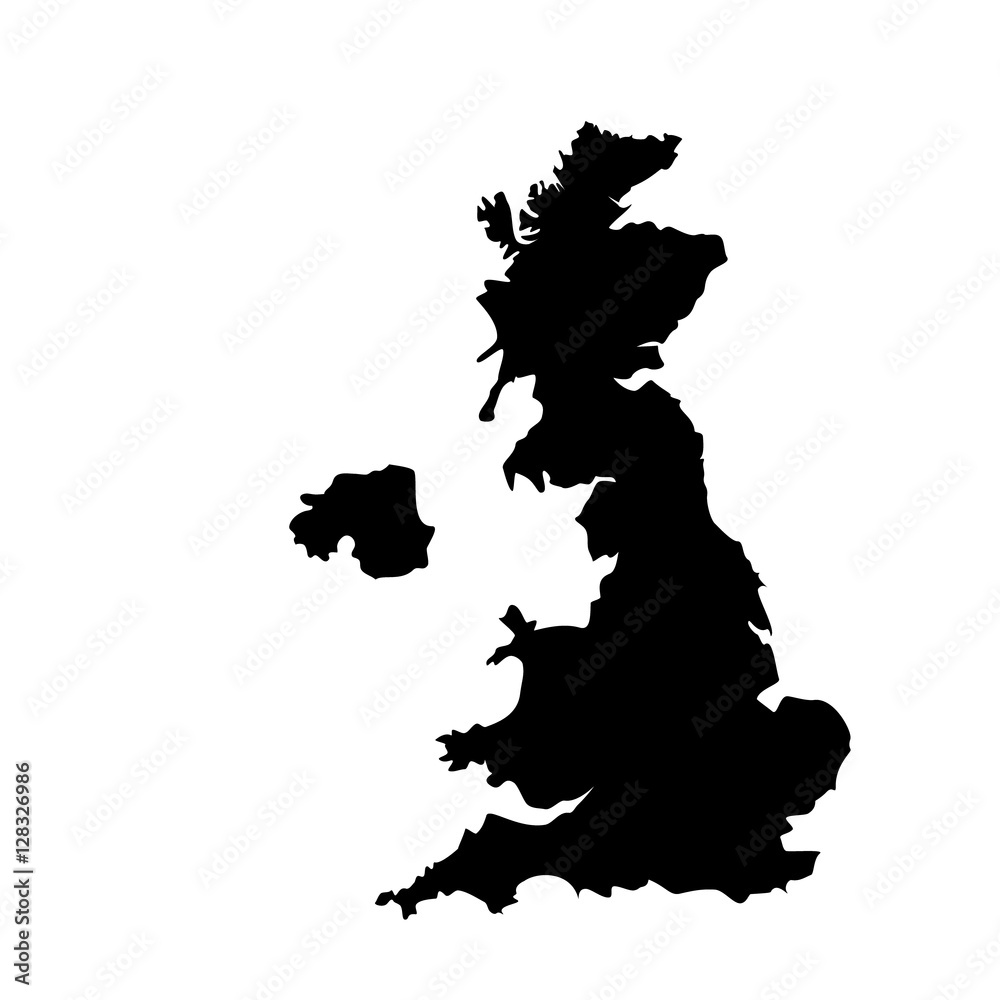 UK map Stock Vector | Adobe Stock