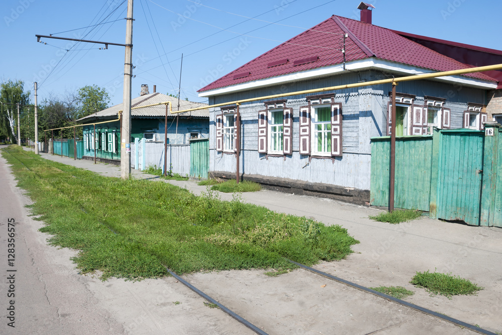 Street in the city of Konotop. Sumy region, Ukraine Stock Photo | Adobe ...