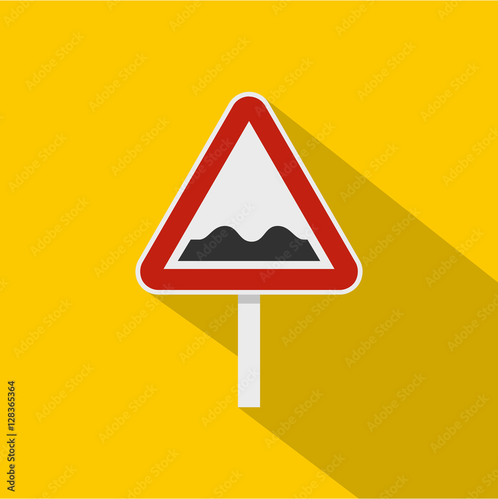 Bumpy Road Sign