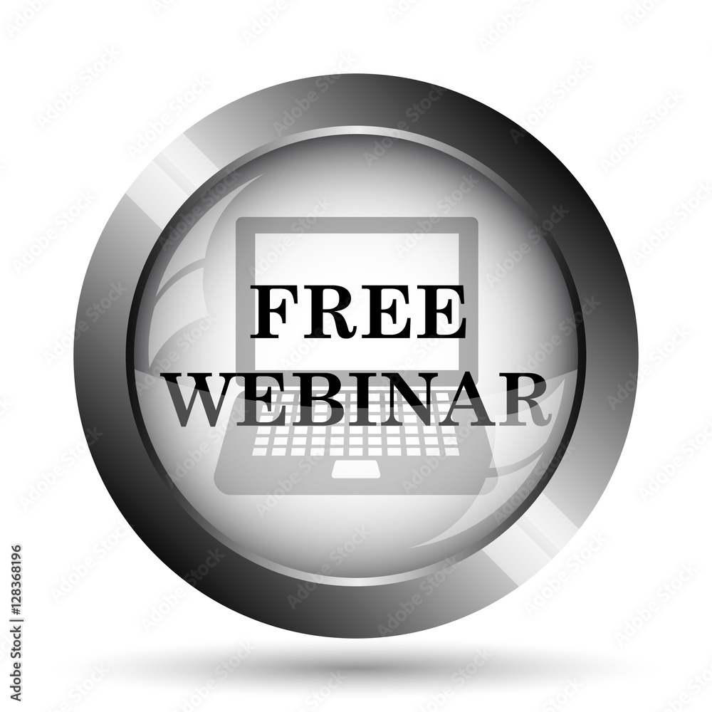Free webinar icon Stock Illustration | Adobe Stock Free webinar icon Stock Illustration | Adobe Stock