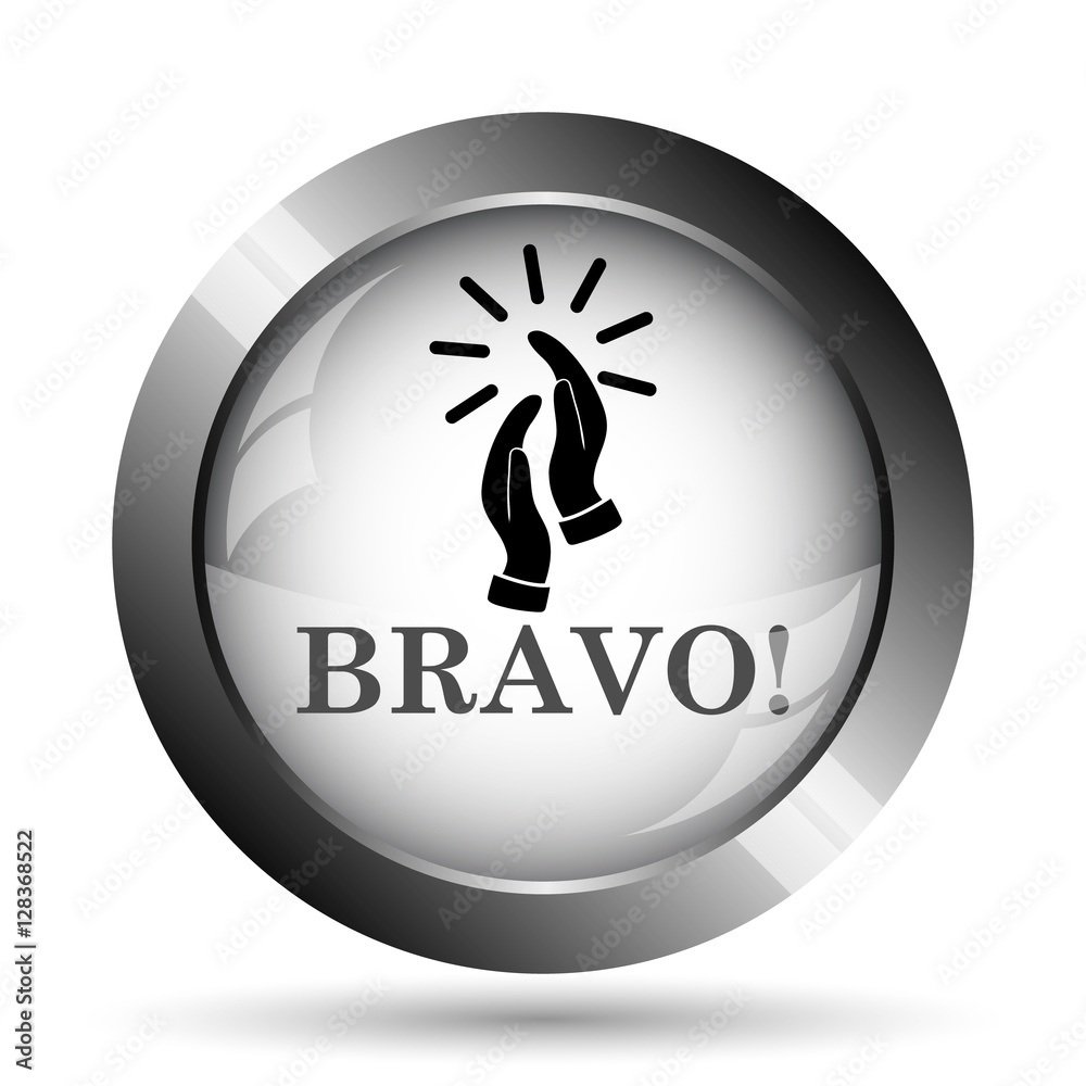 Bravo icon Stock Illustration | Adobe Stock