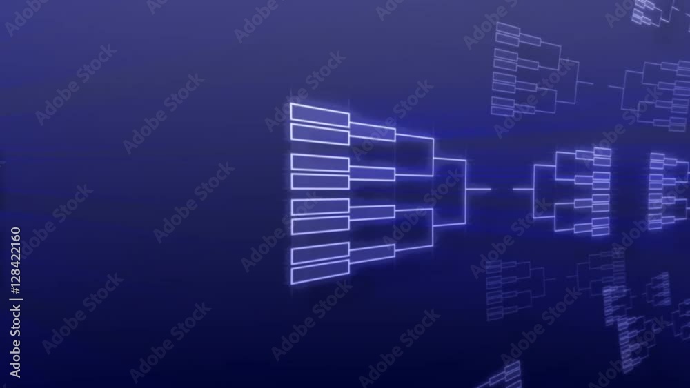 Tournament Bracket Background Animation Stock Video | Adobe Stock