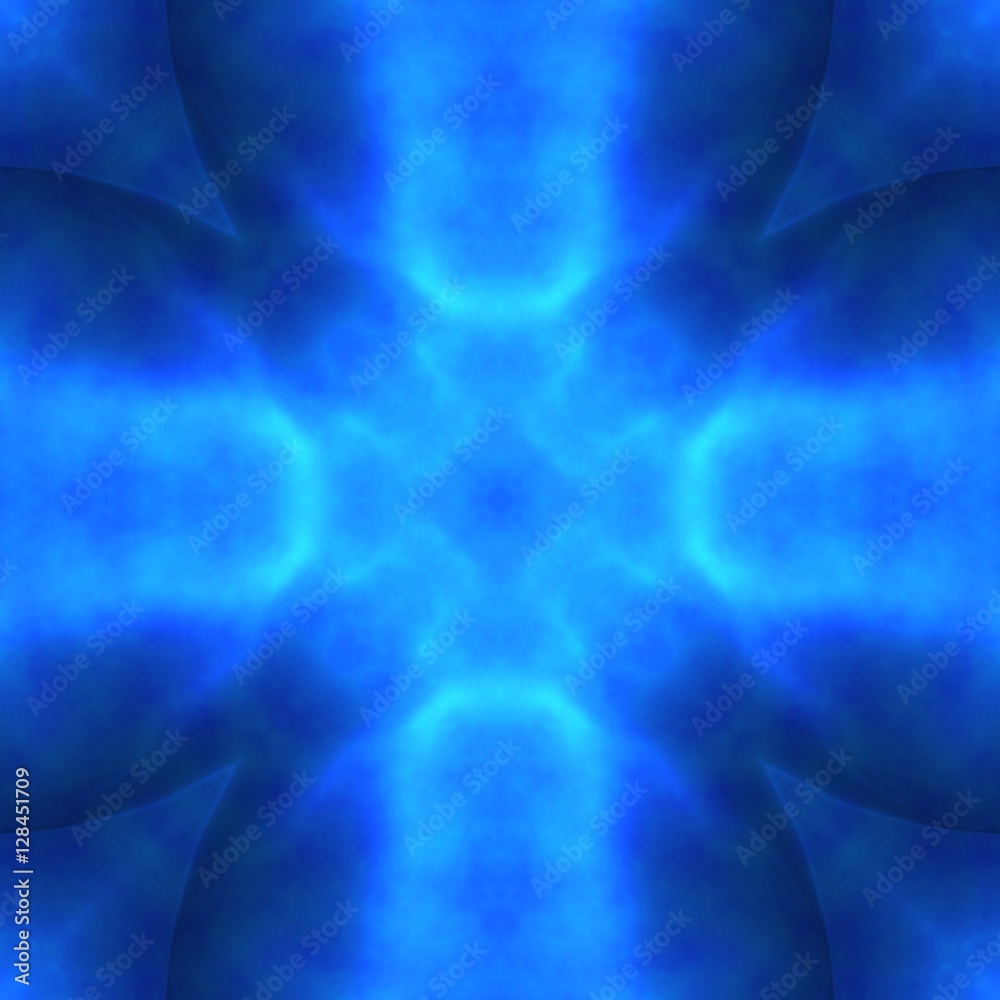 Spiritual abstract blue relaxation harmony meditation background Stock ...