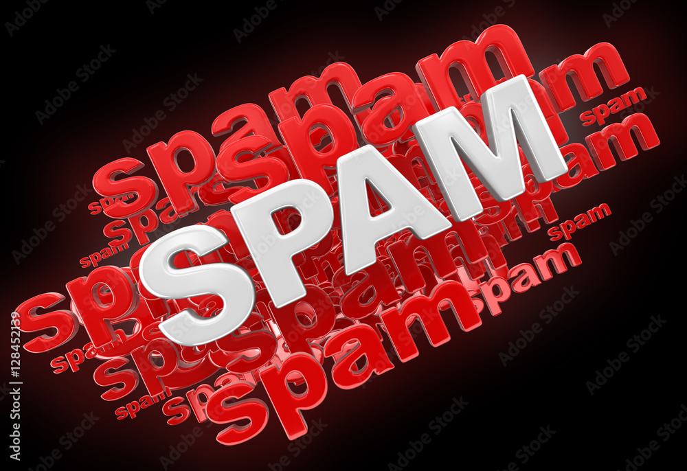 Word SPAM Stock Photo | Adobe Stock
