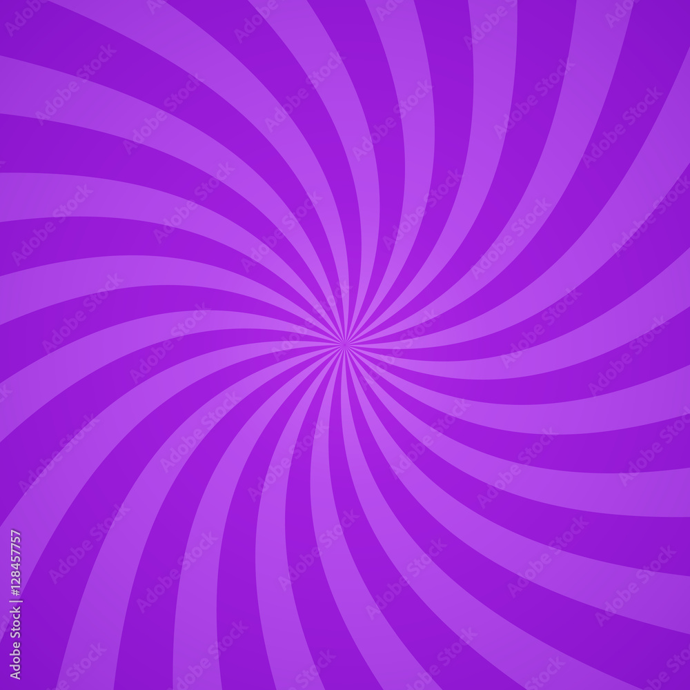 Swirling radial purple pattern background. Vector illustration Stock ...