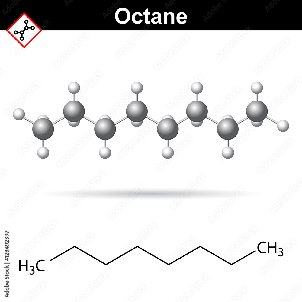 Structural Formula For Octane
