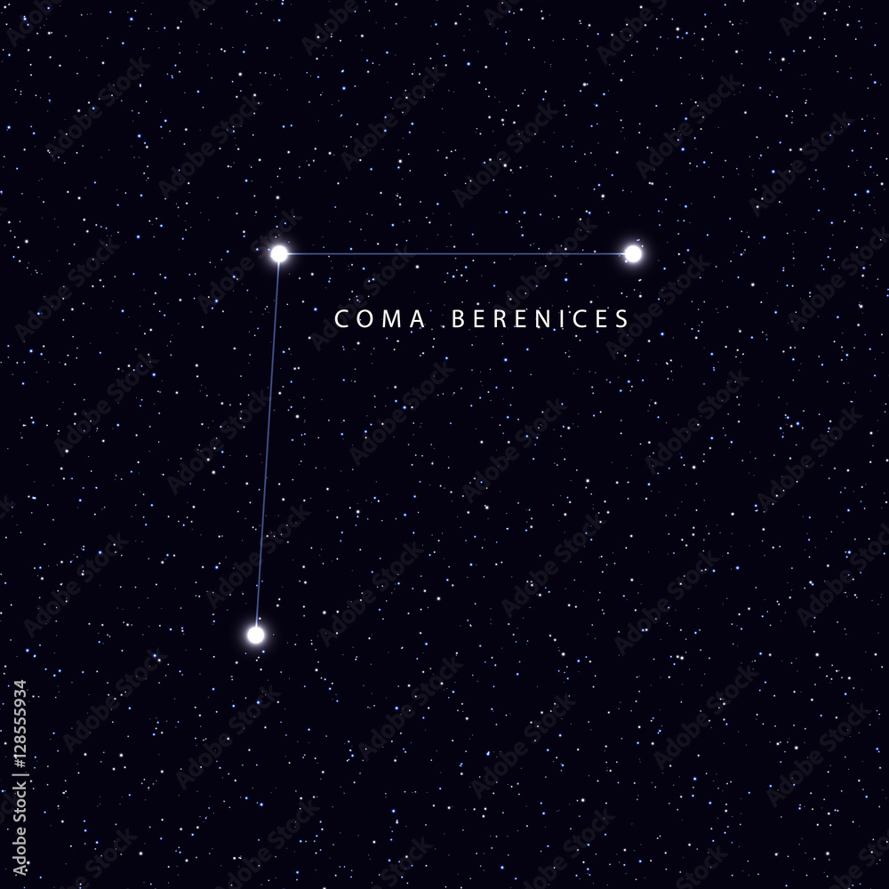 Coma Berenices Constellation