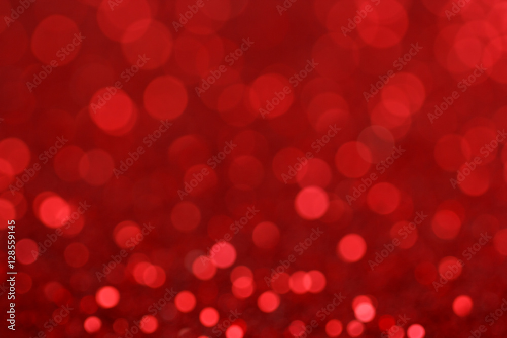 Red tone blur bokeh light background Stock Photo | Adobe Stock