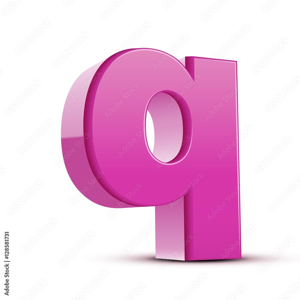 The Letter A Lowercase In Pink