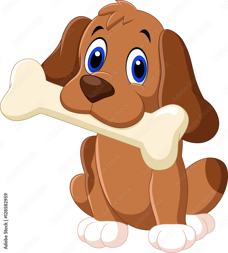 Cartoon Dog Bones