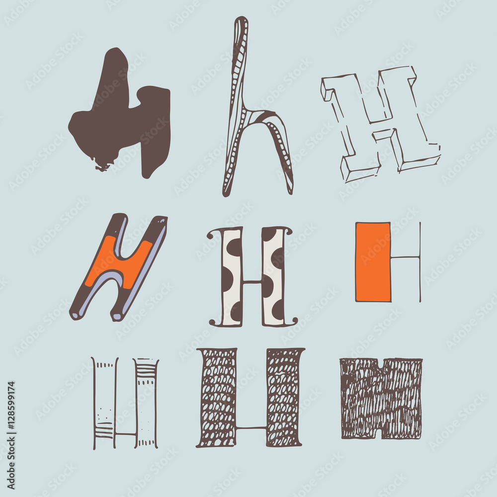 Creative Lettering Styles Alphabet