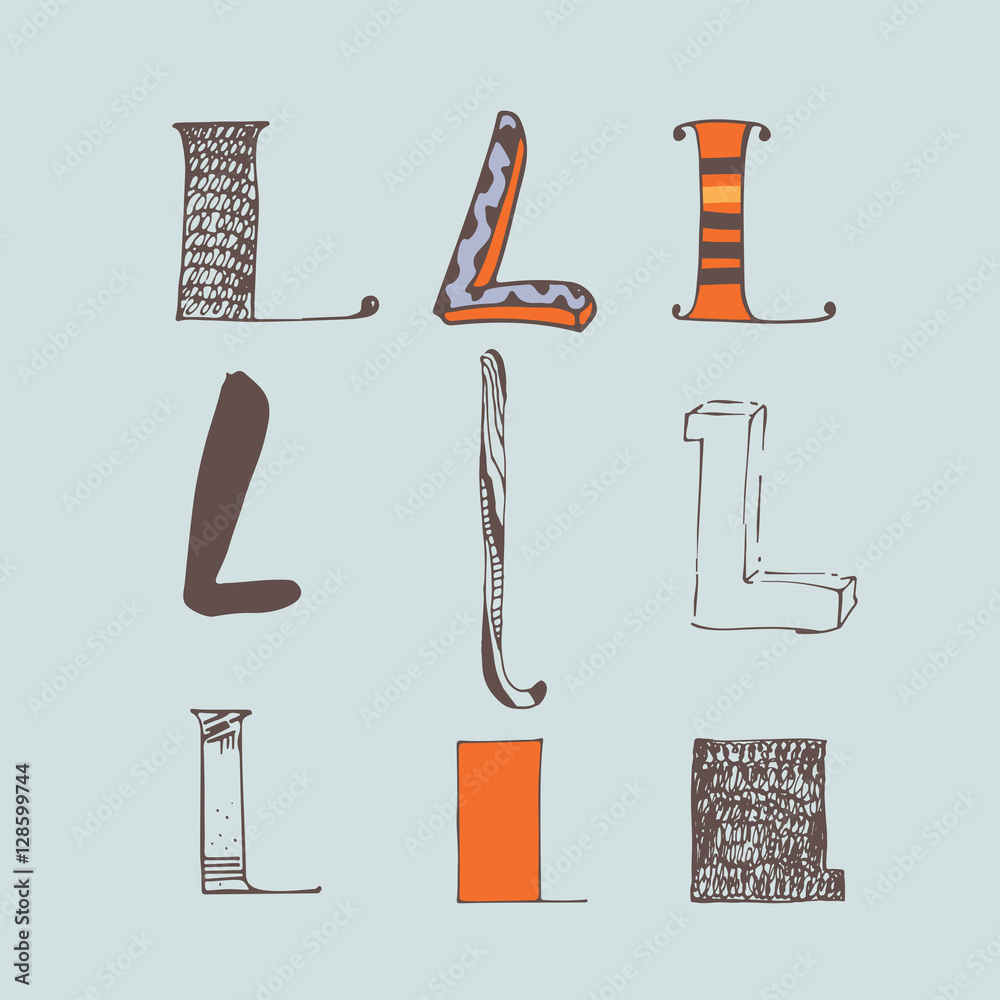 Creative Lettering Styles Alphabet