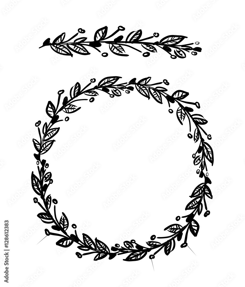 Rustic frame vector Stock Vector | Adobe Stock